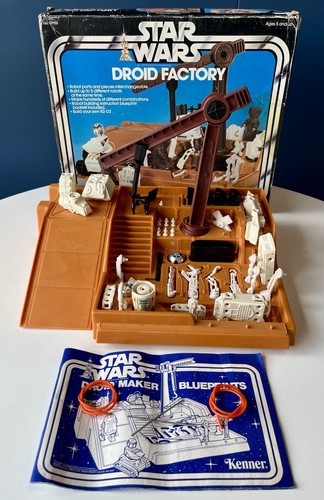 STAR WARS VINTAGE US KENNER DROID FACTORY ***MISSING PARTS LIST ONLY ...