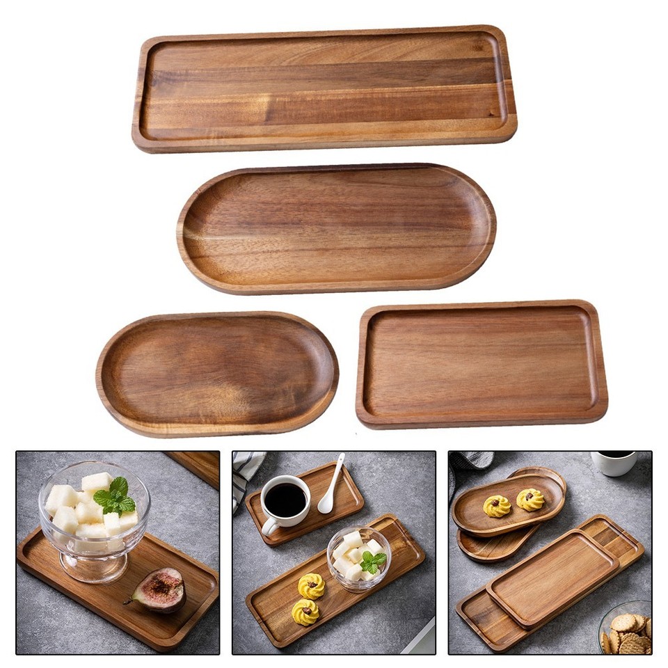 Farmhouse Decor Easy To S?uber Sausage Board Wooden Serving Bowl ...