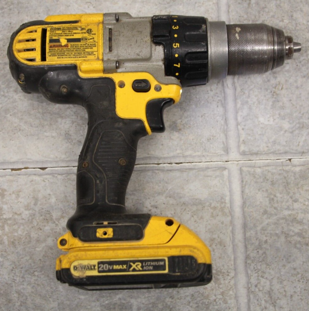 DEWALT DCD985B 20V Cordless Rotary Hammer Drill for sale online | eBay