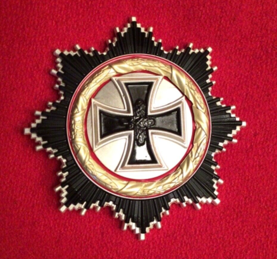 GERMAN MILITARY MEDAL - GERMAN CROSS IN GOLD - 1957 BRD PATTERN ...