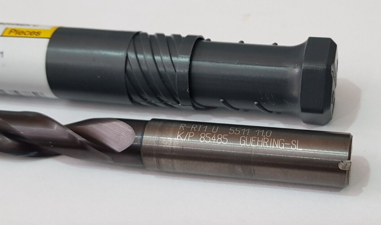 1pc VHM CARBIDE DRILL GUHRING DIN6537L R-RT1 D11.0mm Ø11.0 5xD 5511 nano-Firex | eBay