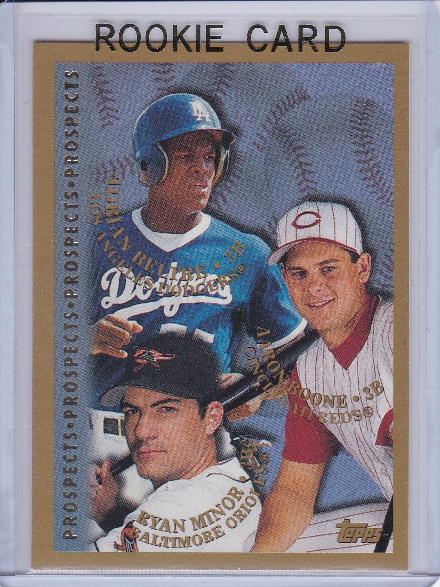 ADRIAN BELTRE ROOKIE CARD 1998 Topps Prospects Baseball RC Dodgers M's ...