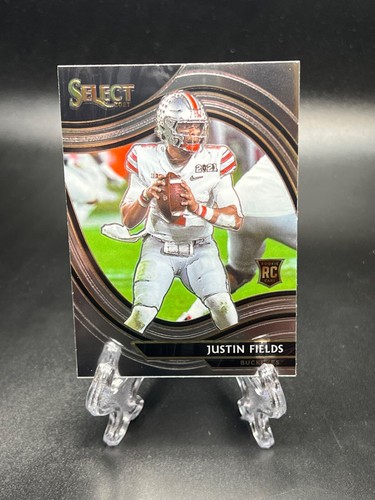 2021 Chronicles Draft Picks Justin Fields Select Prizm Field Level 259 ...