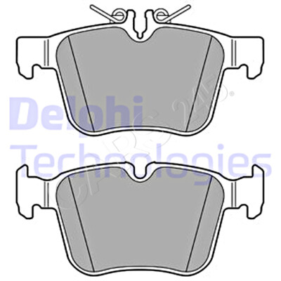 DELPHI Disc Brake Pad Set For MERCEDES C205 W205 13- 0084201320 | eBay