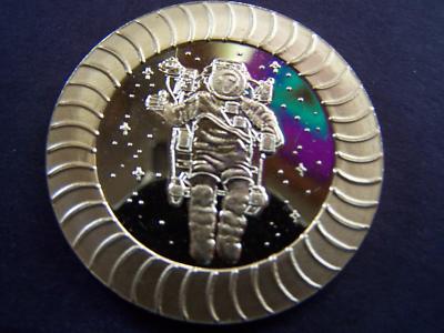 ASTRONAUT + SMILING SUN Bronze 10g Medallion | eBay