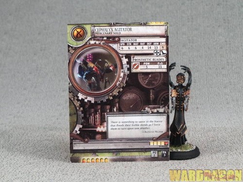 30mm Warmachine WDS painted Mercenaries Cephalyx Agitator k90 | eBay