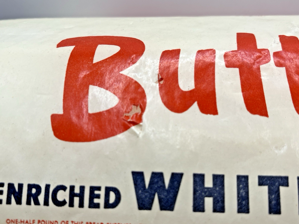 VINTAGE Hopalong Cassidy Butter-Nut Bread Store Display Loaf. Hoppy's ...