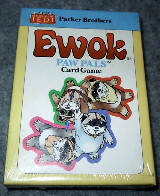 Ewok Paw Pals Card Game | NEW & SEALED | Star Wars ROTJ Parker Brothers ...