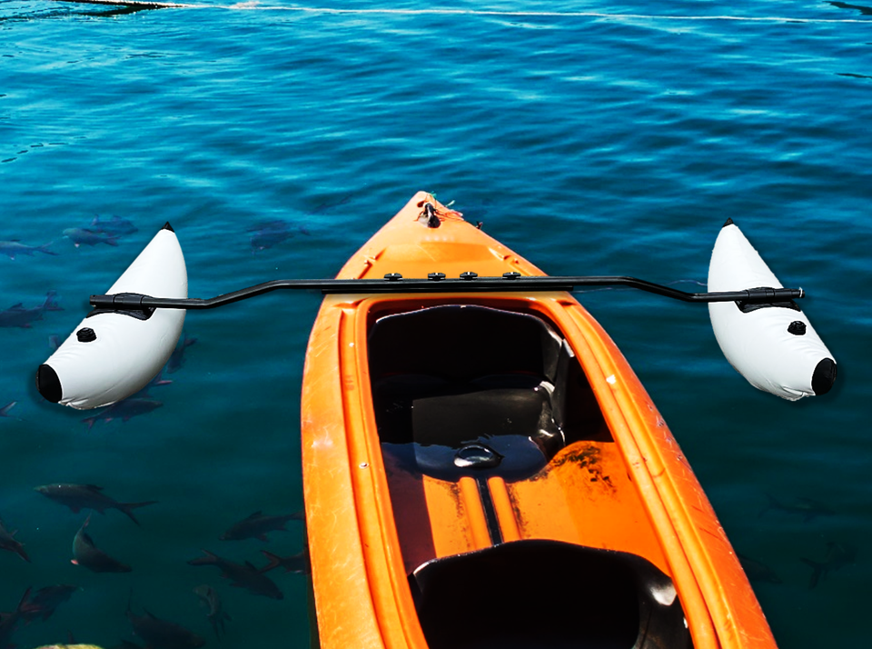 Pactrade Marine Boat Kayak Canoe Outrigger Stabilizer System PVC ...