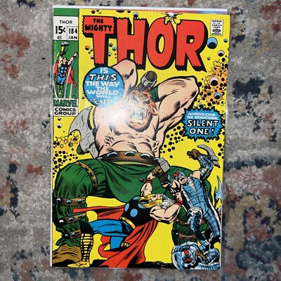 MARVEL COMICS THOR #184 Silver Age Vol.1 - Nice Clean Copy See Photos ...