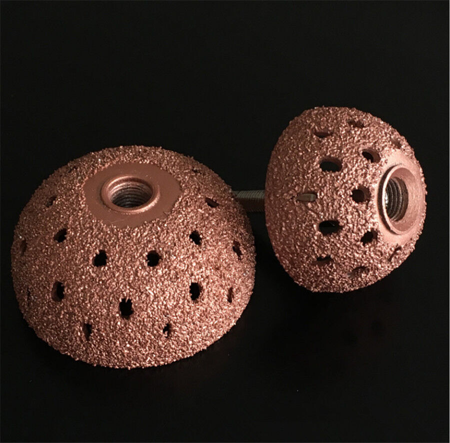 1pc 55mm Buffing Wheel Bowl Type Grind Ball Rasp Car Tire Repair Tool ...