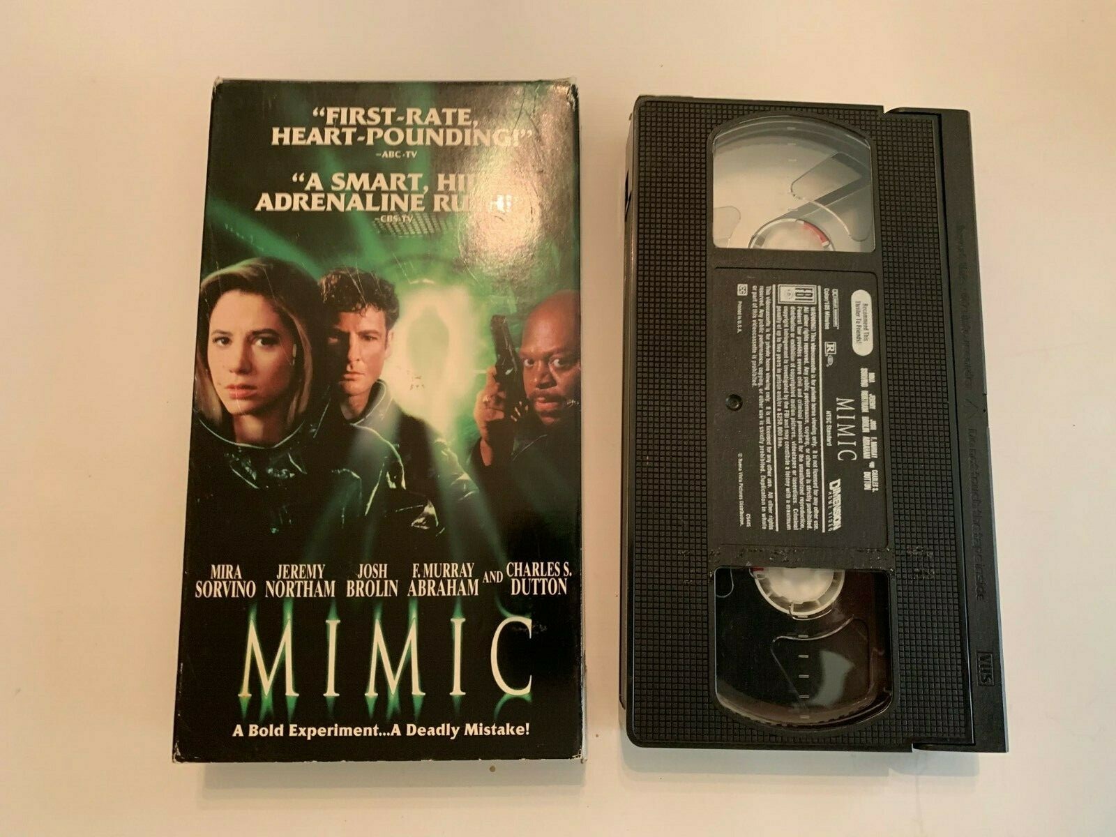 1995 Mimic VHS Video Tape Mira Sorvino | eBay