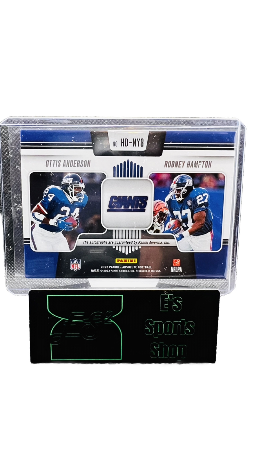 2023 Absolute Otis Anderson Rodney Hampton Historical Duals - Giants | eBay