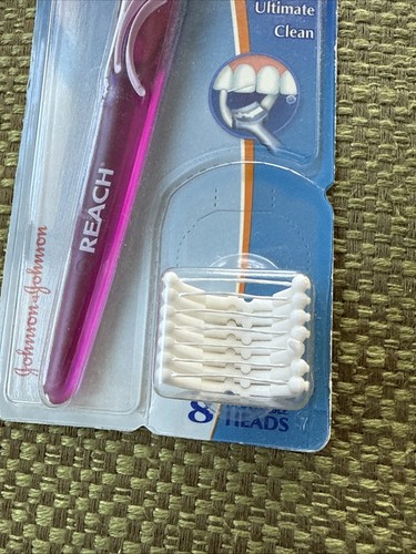Reach Access Flosser with Disposable 8 Snap On Floss Heads SEALED | eBay
