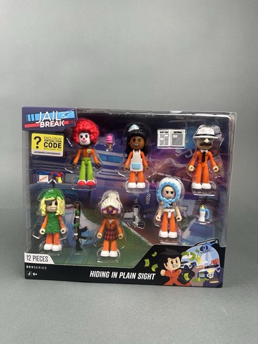 Roblox Jail Break Hiding in Plain Sight Figures W/ Virtual Item Code ...