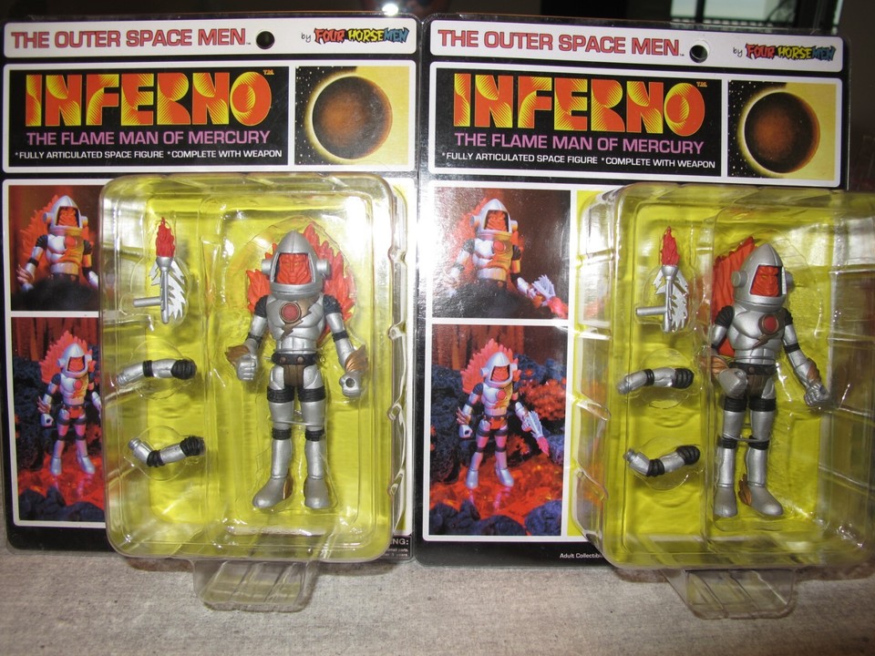 Bulk lot 6 Colorforms Aliens Four Horsemen Outer Space Men - see ...