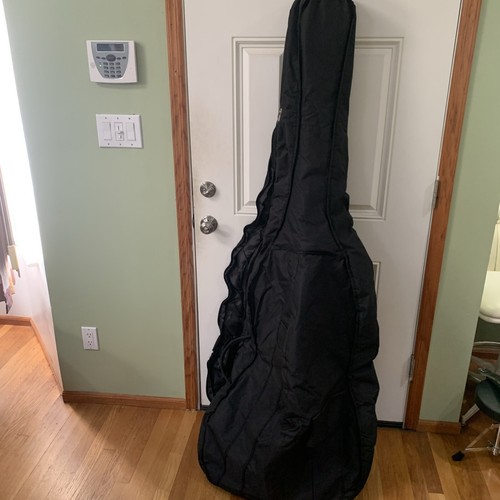 1/2 UPRIGHT BASS CASE/BAG- Padded Heavy Canvas | eBay