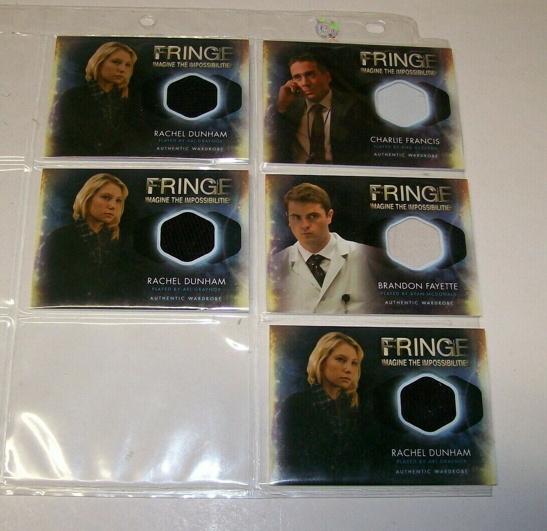 COSTUME CARD: Fringe Imagine The Impossibilities M 2 Brandon's Lab Coat ...