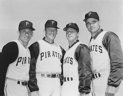 Bob Friend,Vern Law,Harvey Haddix,Vinegar Bend Mizell 8x10 photo ...