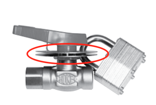 HOKE 7100K18 Handle Locking Kit upper & lower plates for 7115 7122 ...