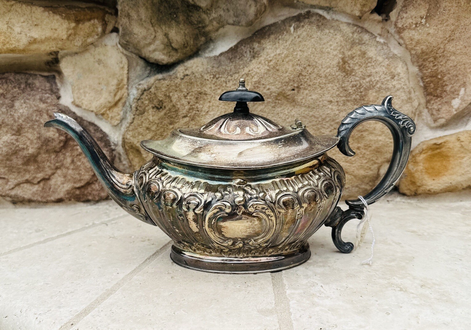Antique Circa 1890 William Adams England EPNS Silver Plate Teapot | eBay