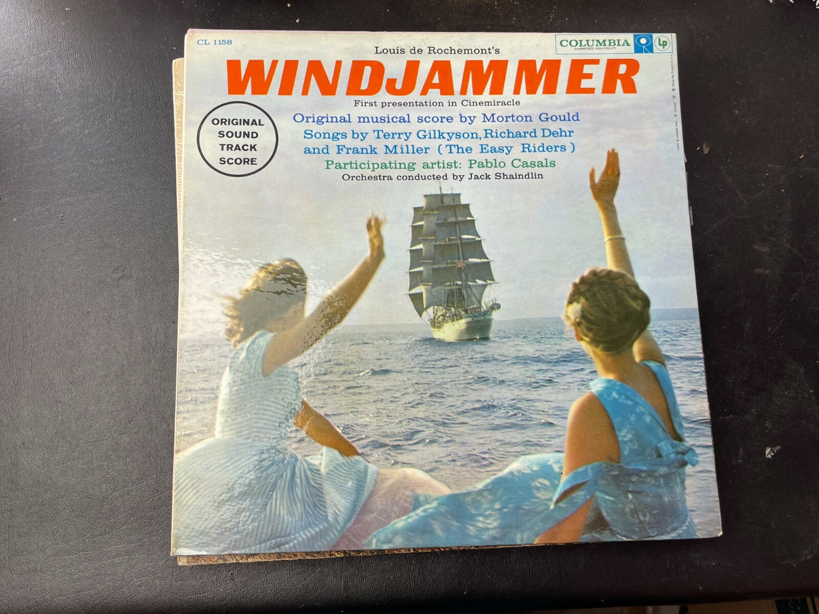 Louis de Rochemont's WINDJAMMER Original Sound Track Score NM LP | eBay