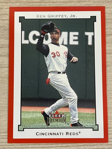 2002 Fleer Premium Ken Griffey Jr # SR3 STAR RUBY Parallel #d 086/125 ...