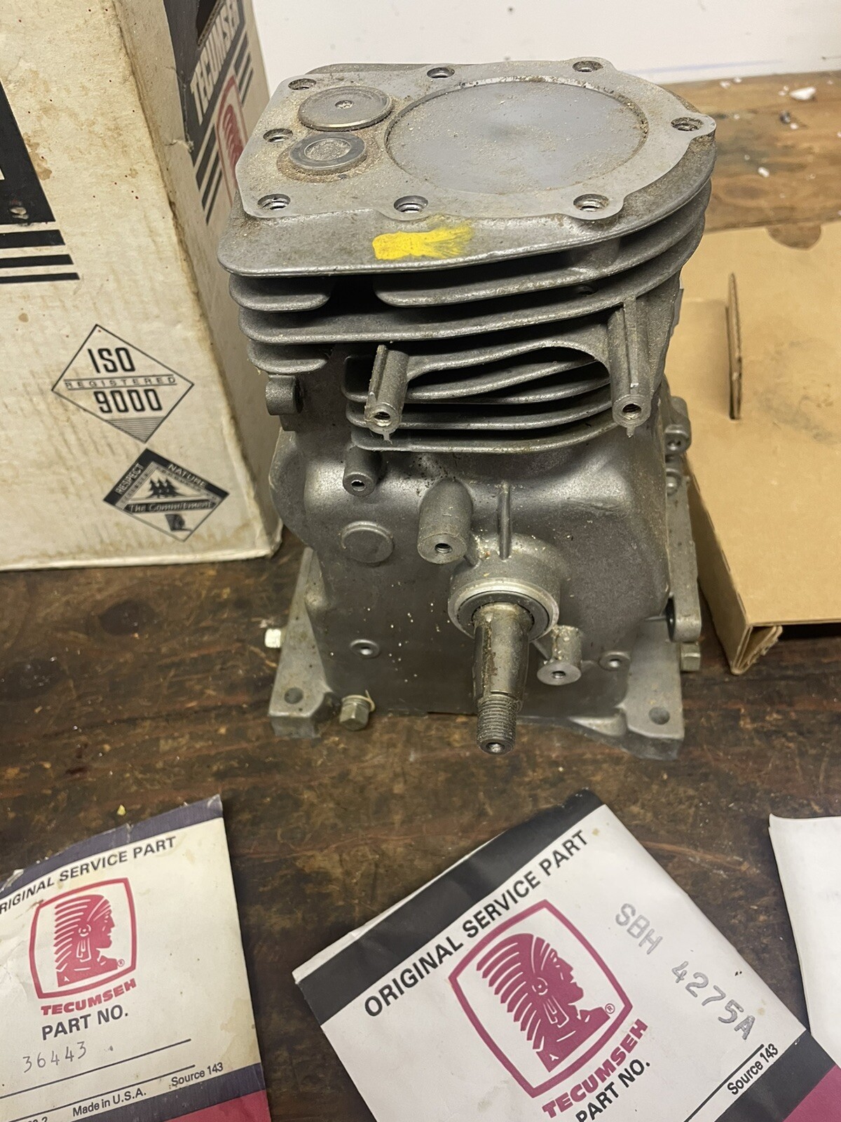 Vintage NOS Tecumseh Engine Mini Bike Engine 5 Hp HS50 Shot Block | eBay