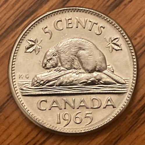 1965 Canada 5 cents nickel coin **75% off combined shipping** | eBay