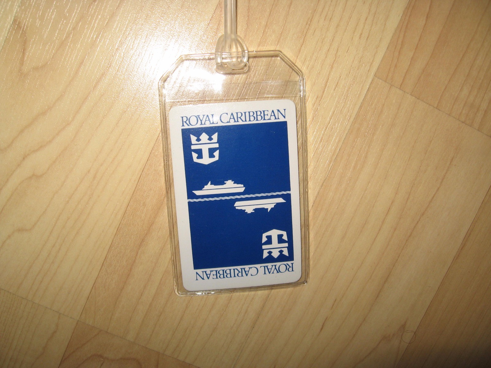 Royal Caribbean Luggage Tags - Cruise Line Playing Cards Ship Name Tag ...