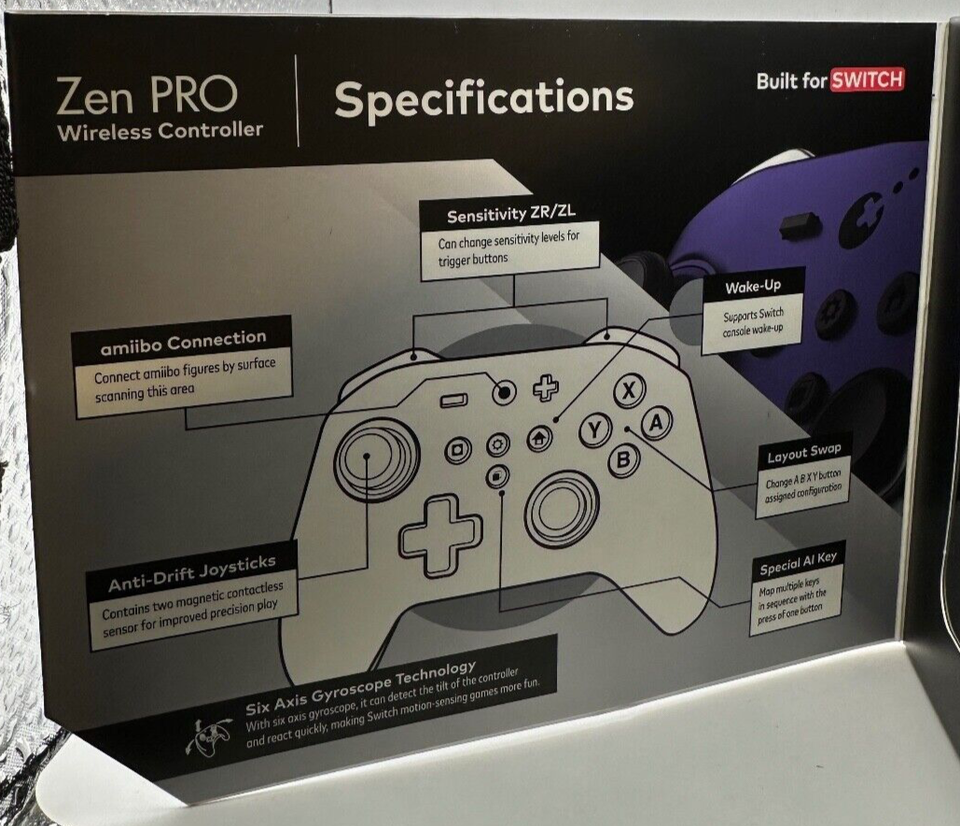 Zen Controller - Purple NSW [New ] | eBay