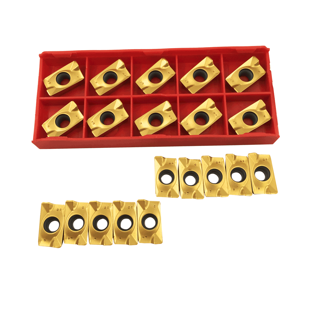 30PCS APMT1604PDER-DP Carbide Milling Inserts For 90deg End Mill Holder ...