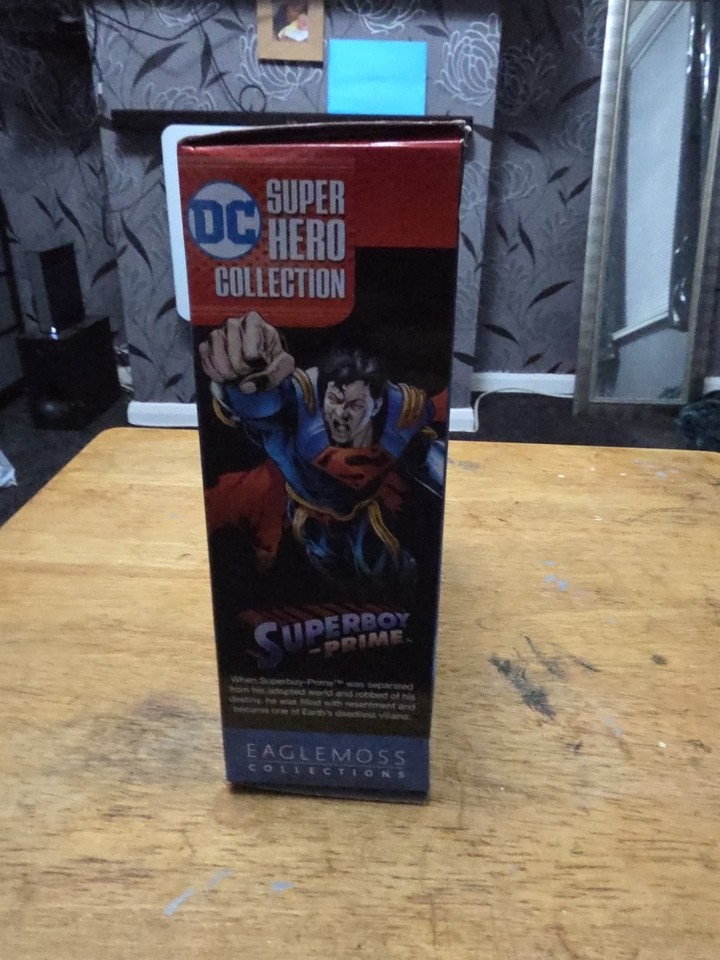 DC Super Hero Collection Superboy Prime Scale Figurine + Booklet | eBay UK