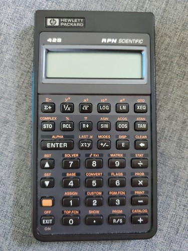 Vintage HP-42S Scientific Calculator | eBay