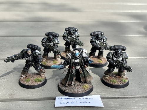 Warhammer 40k, Primaris Space Marines, Raven Guard, Small Kill Team ...