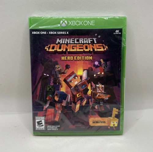 Minecraft Dungeons Hero Edition Xbox One New Sealed | eBay