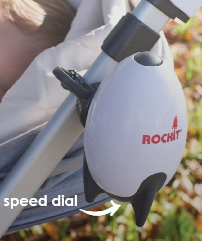 Rockit Rocker Rechargeable - Baby Sleep Aid Gently Rocks Any Stroller ...