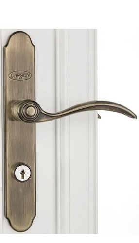 Larson Quick Fit Antique Brass Storm Door Matching Handle set 20297820 ...