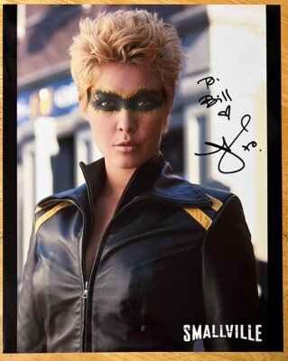 Autographed Alaina Huffman Photo Smallville Black Canary DC Comics | eBay