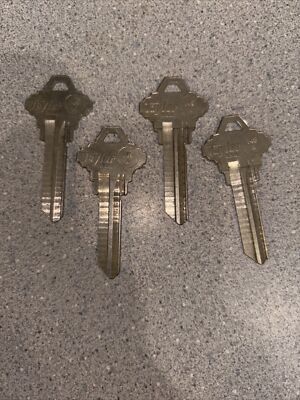 Lot Of 4 Taylor Line 145A SC4 Key Blanks (Lot 33) | eBay