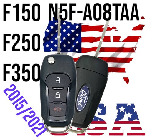 NEW 2015 2016 2017 2018 2019 2020 2021 FORD F150 F250 F350 FLIP KEY N5F ...