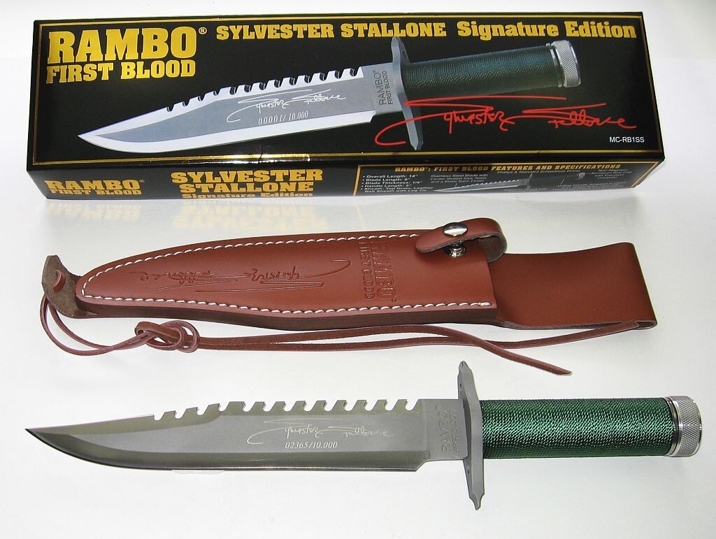 Rambo 2 Mes Jachtmes, Mes RAMBO Style Bayonet