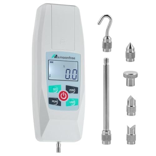 Digital Force Gauge Push Pull Gauge Portable Force Meter with Units ...