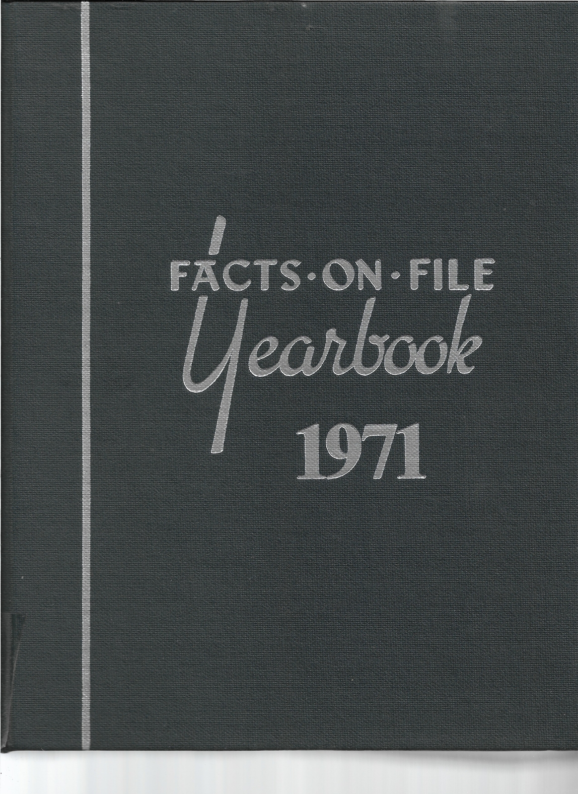 Facts on File Yearbook 1971 | eBay