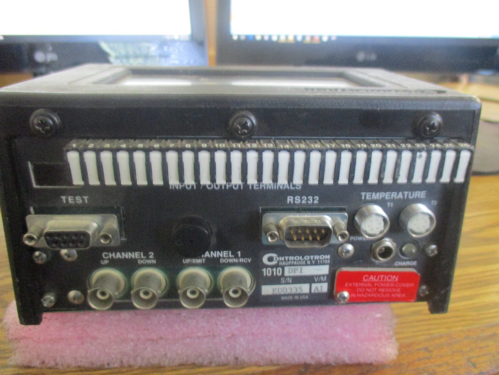 Controlotron: 1010-DP1 Advanced Design Portable Ultrasonic Flowmeter ...