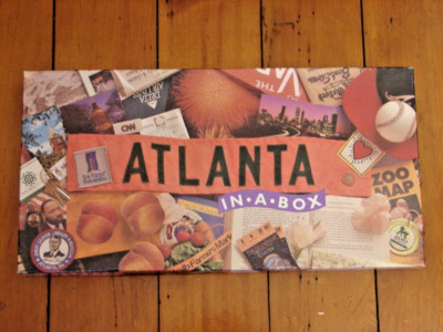 Atlanta In A Box Monopoly Style Board Game By Late For The Sky | eBay