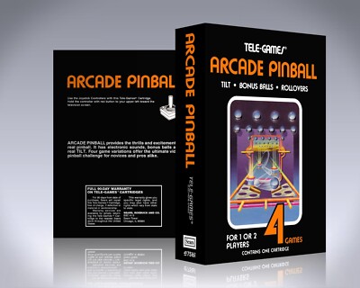 Atari/Sears 2600 UGC - NO GAME - Arcade Pinball | eBay