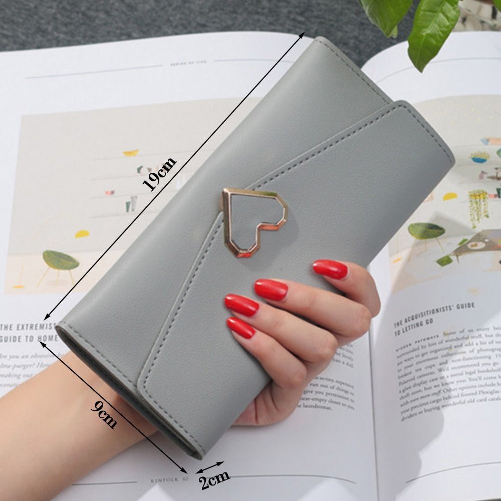 Bag Card Holder Case Money Pocket Love Heart Wallets Women Wallets ...