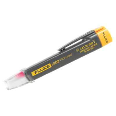 Fluke LVD2 Dual Voltage Detector+Volt Light - 90 to 600V AC, LED Torch ...