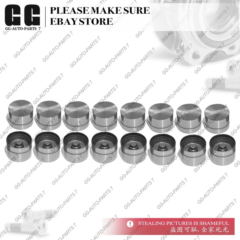 16PCS Hydraulic Lifters Tappets For Audi Beetle Jetta Golf Passat Skoda ...
